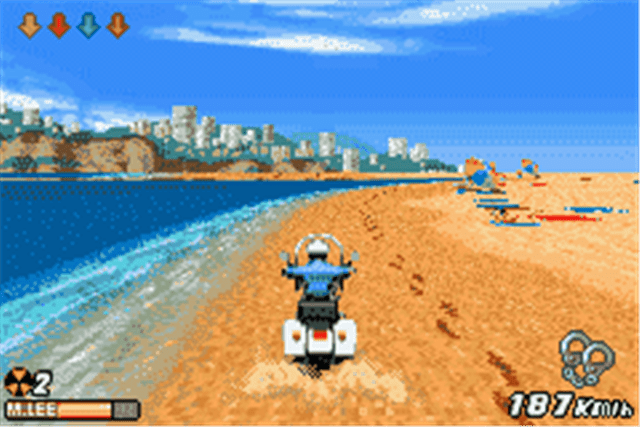 Road Rash: Jailbreak (RUS) - GBA Roms