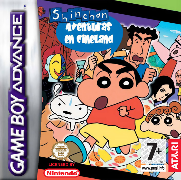 Crayon Shin-Chan: Arashi o Yobu Cinema-Land no Daibouken! - GBA Roms