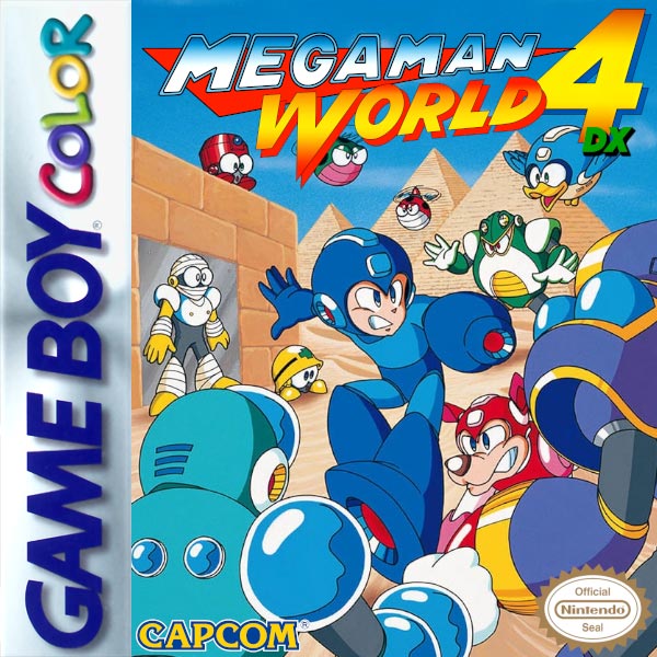 Mega Man World 4 DX - GBA Roms