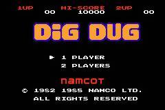 Famicom Mini 16: Dig Dug - GBA Roms
